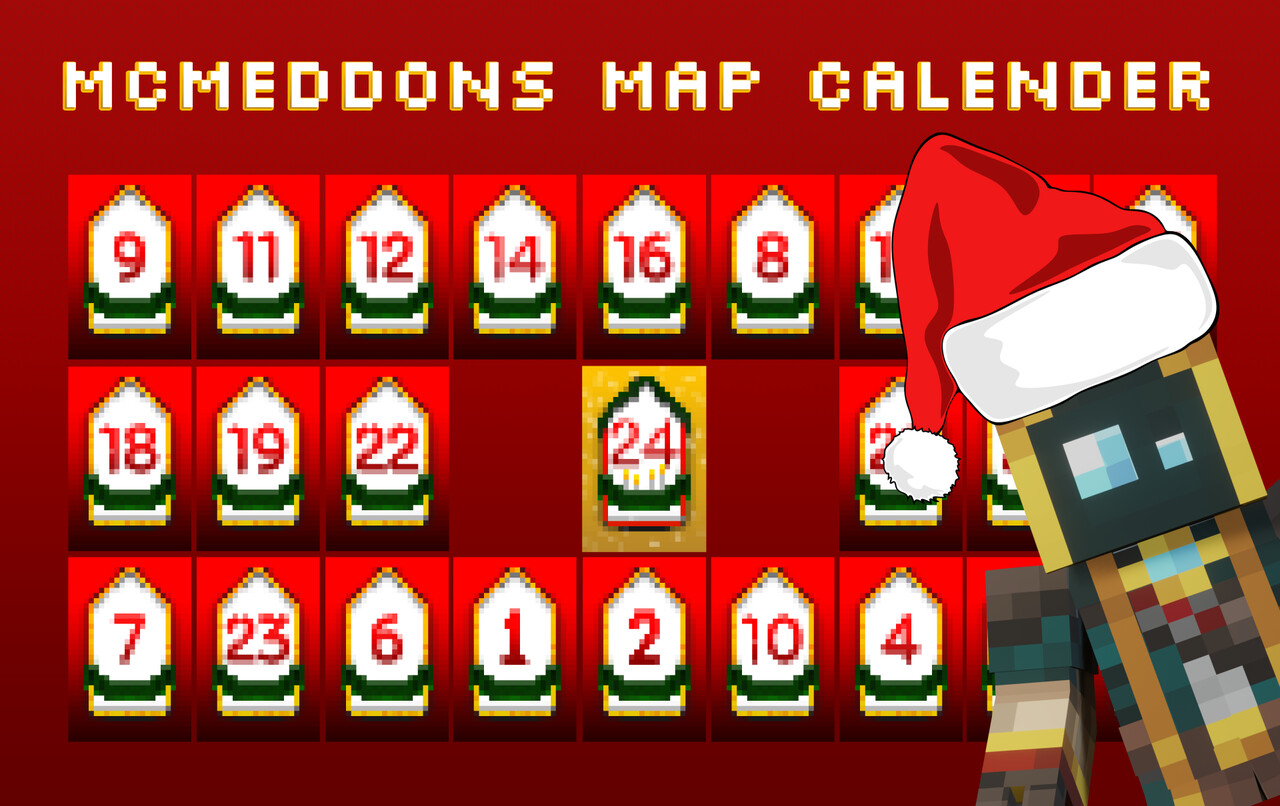 Advent Map [14] Rokhall [4k, Survival, Download: Java & Bedrock] The ...