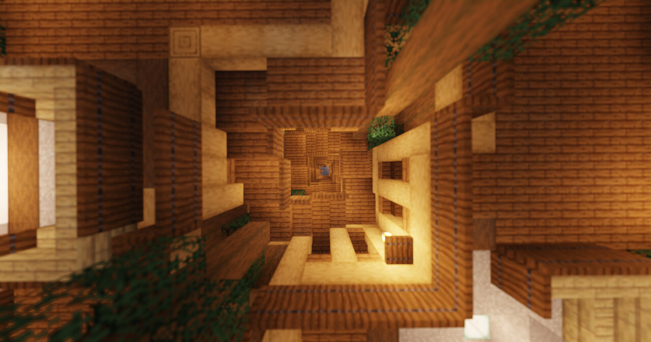Circular house/base Minecraft Map