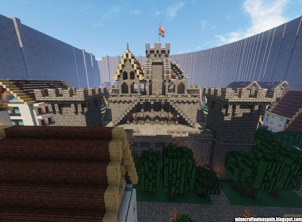 Minecraft Constructions: Walled City made with UniversityEsportsTV ...