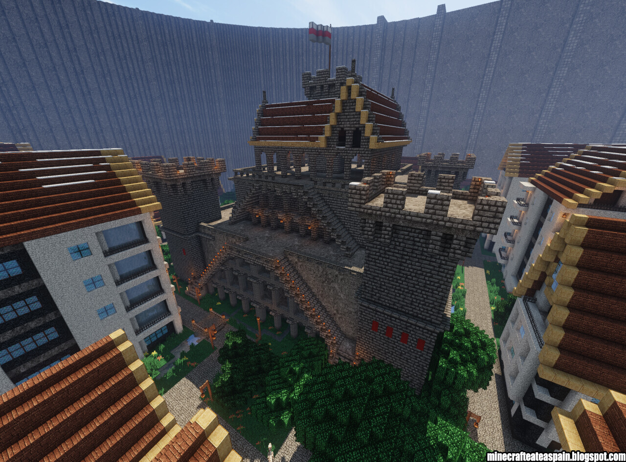 Minecraft Constructions: Walled City made with UniversityEsportsTV ...
