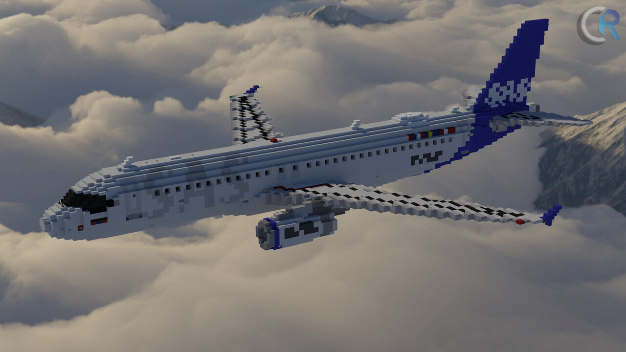 Airbus A320 | Airlines Liveries Minecraft Map