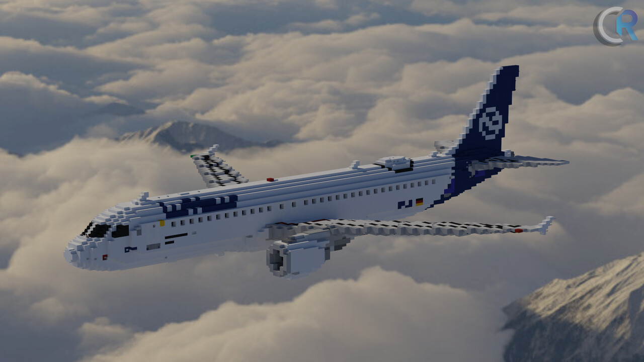 Airbus A320 | Airlines Liveries Minecraft Map