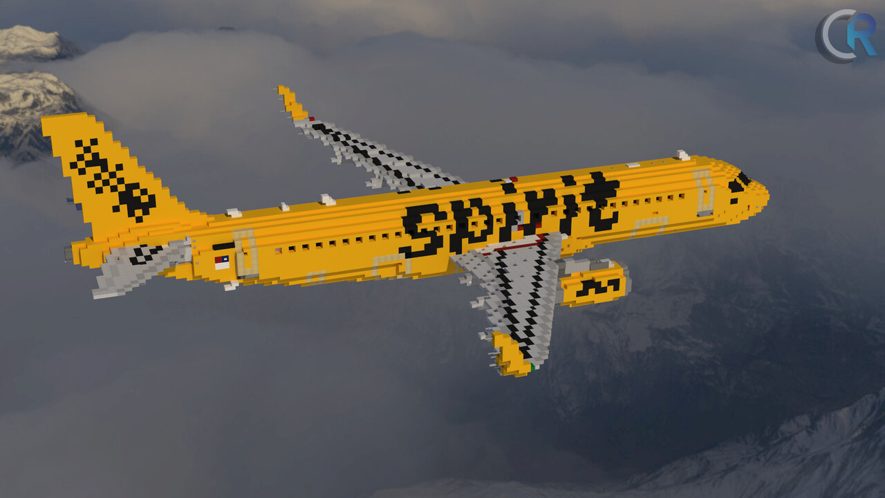 Airbus A320 | Airlines Liveries Minecraft Map