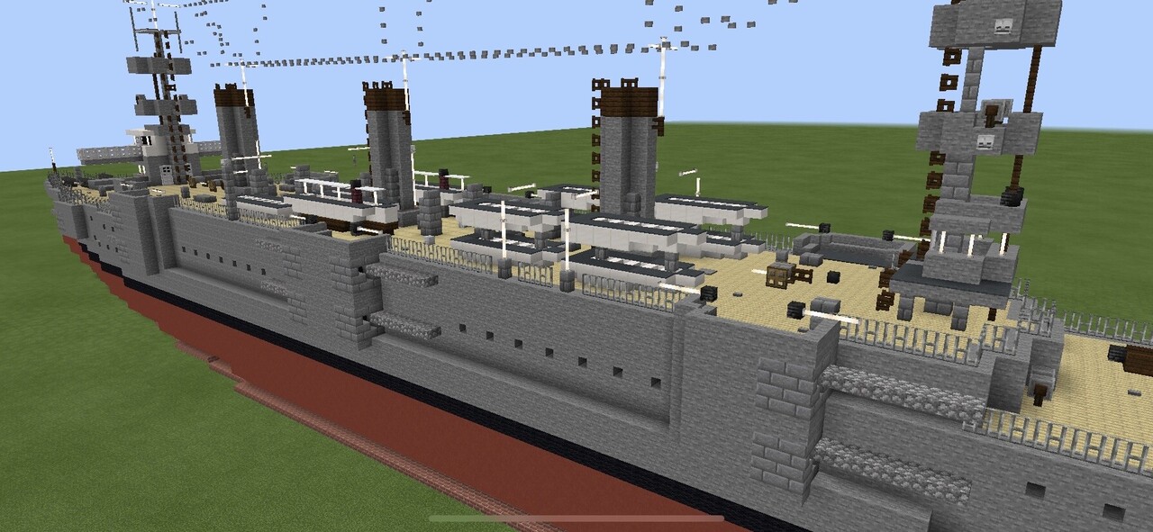 USS Martinsburg ACR-10 Minecraft Map