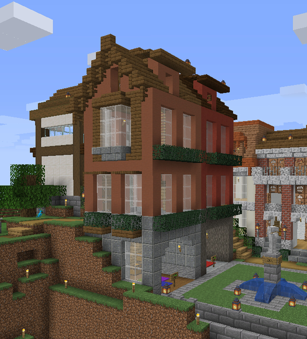 Terracotta Townhouses Minecraft Map