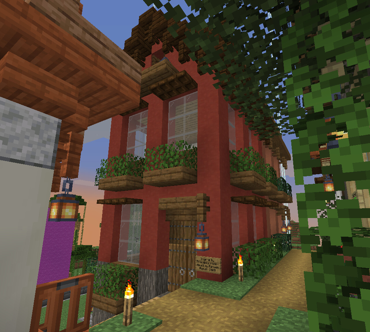 Terracotta Townhouses Minecraft Map