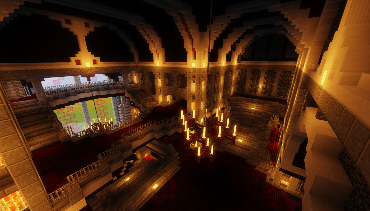 Epic Minecraft Fortress Minecraft Map