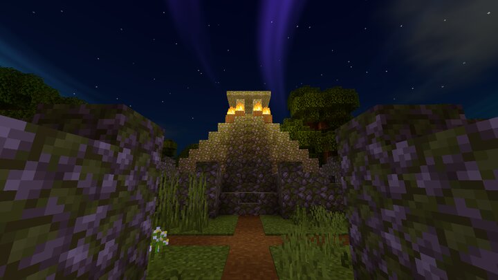 Tropical Island With Mayan Ruins, Spanish Fort, and Tiki Bar Minecraft Map