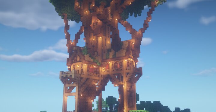 Casa na Árvore | Tree House Minecraft Map