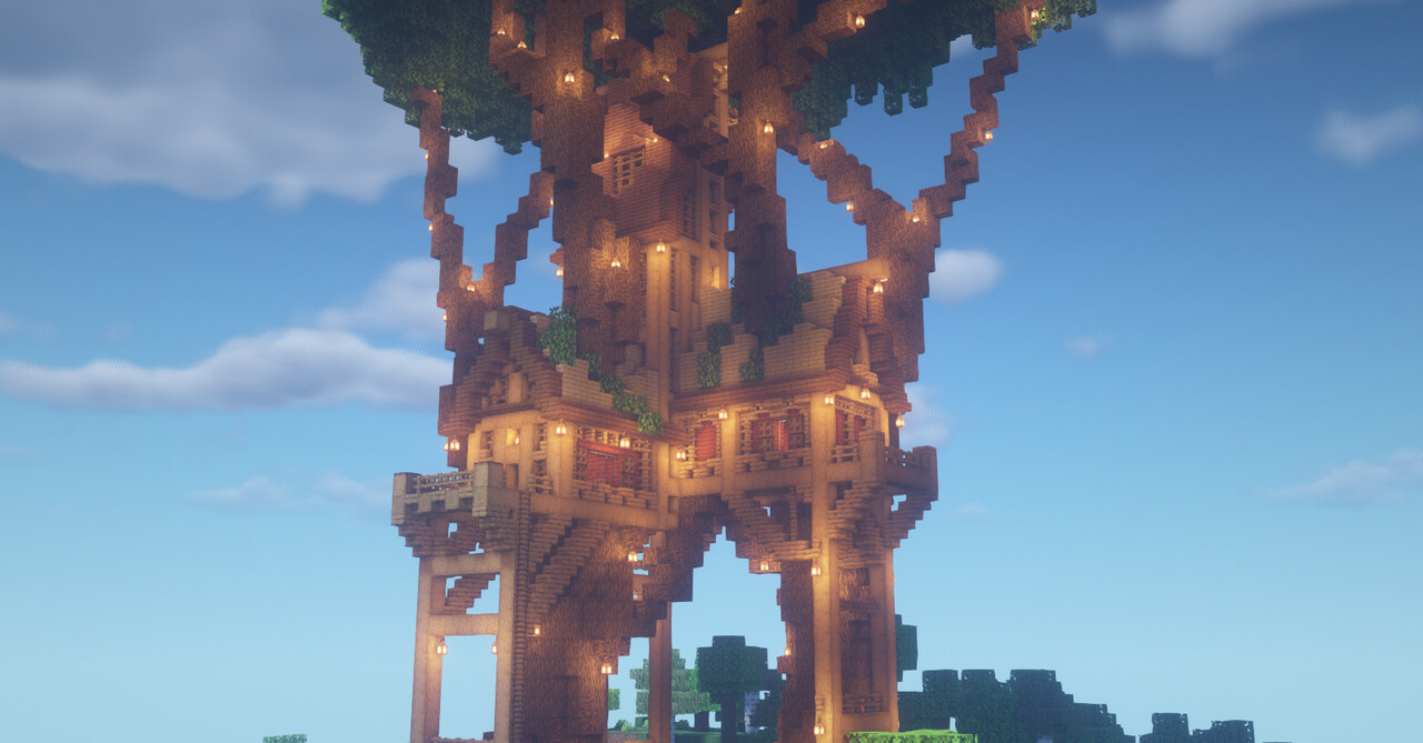 Casa na Árvore | Tree House Minecraft Map