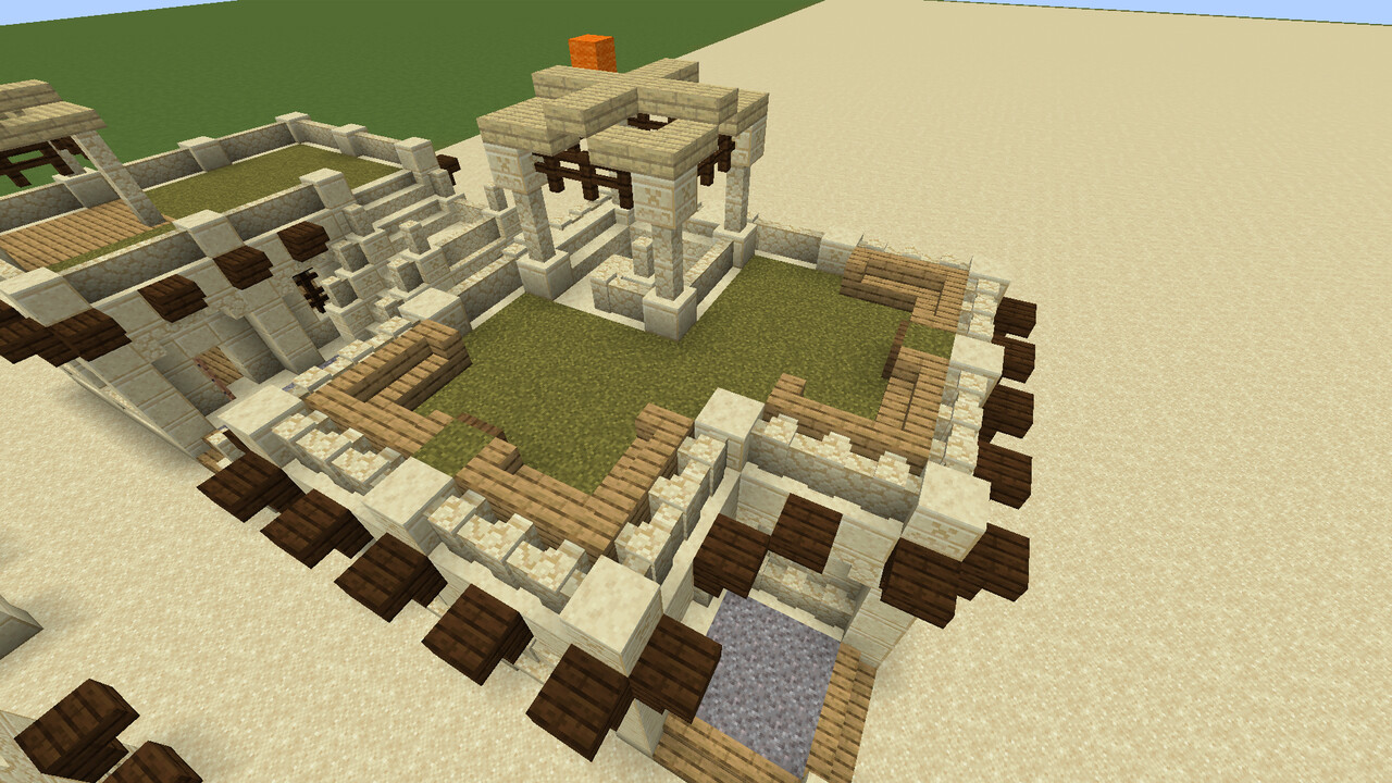 Desert House Minecraft Map