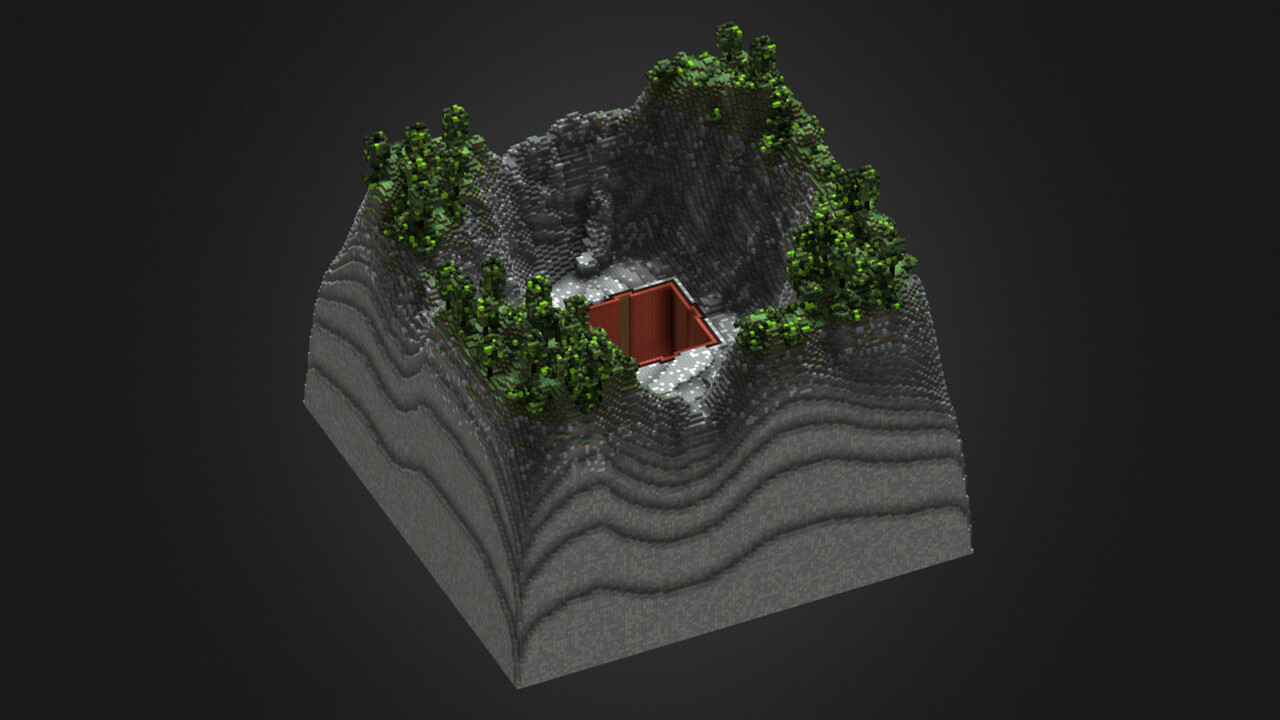 Prison mines 17/20 Minecraft Map