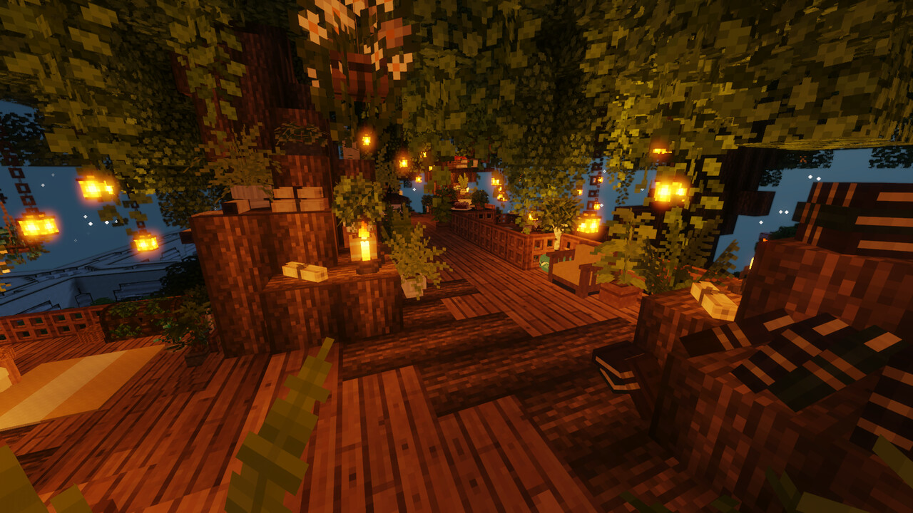 Witch's Treehouse Minecraft Map