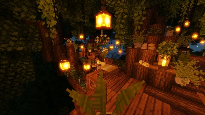 Witch's Treehouse Minecraft Map