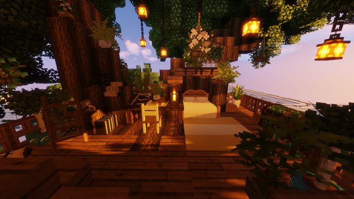 Witch's Treehouse Minecraft Map