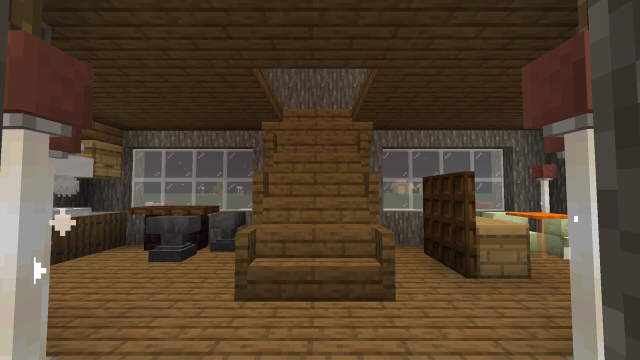 Beautiful House With Pool And Cool Decorations Minecraft Map