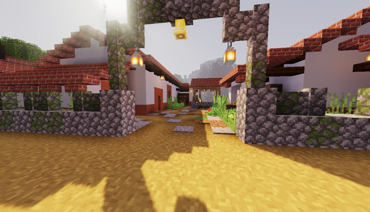 Pueblo mexicano/ mexican town Minecraft Map