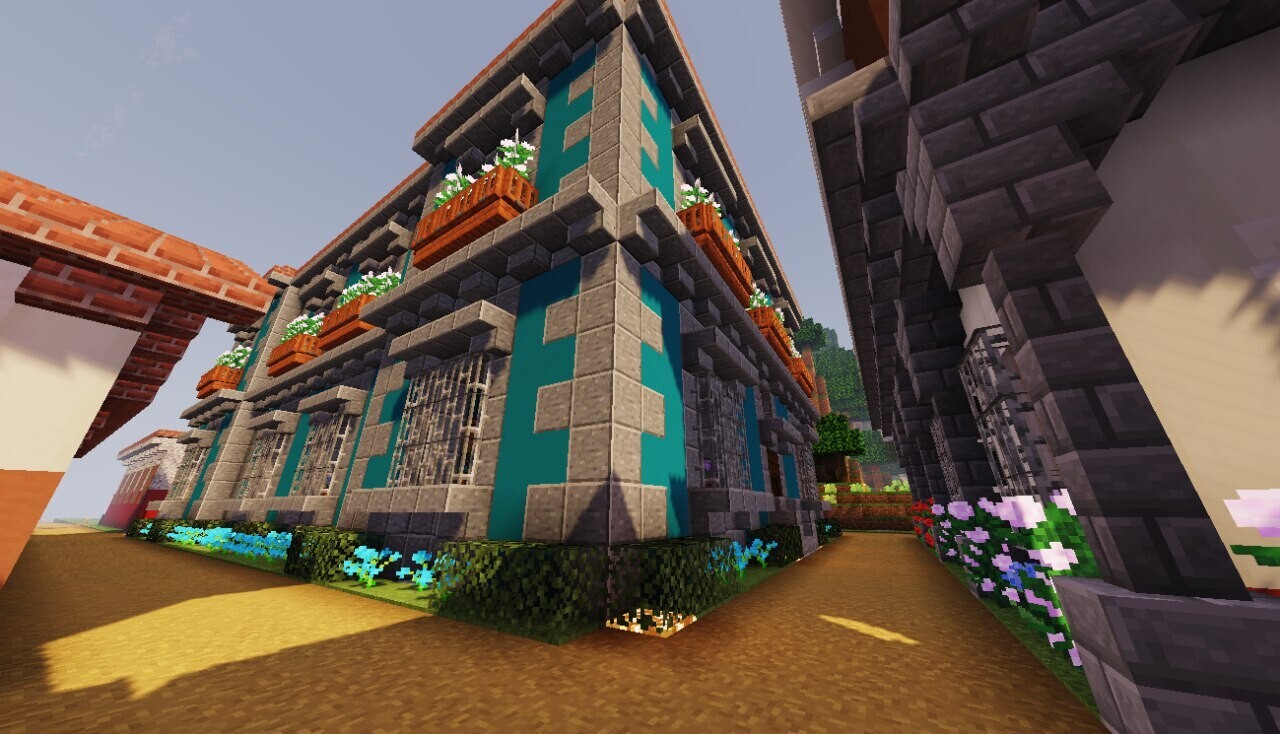 Pueblo mexicano/ mexican town Minecraft Map