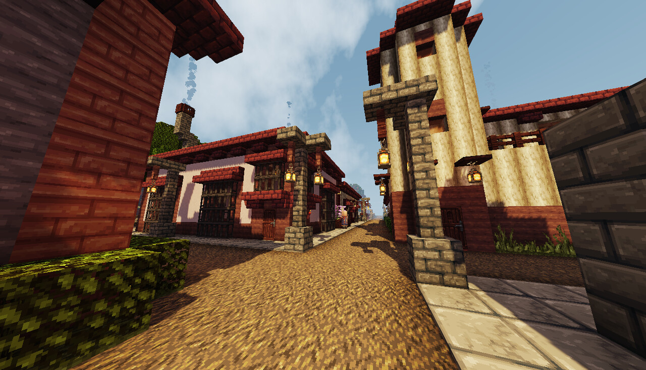 Pueblo mexicano/ mexican town Minecraft Map