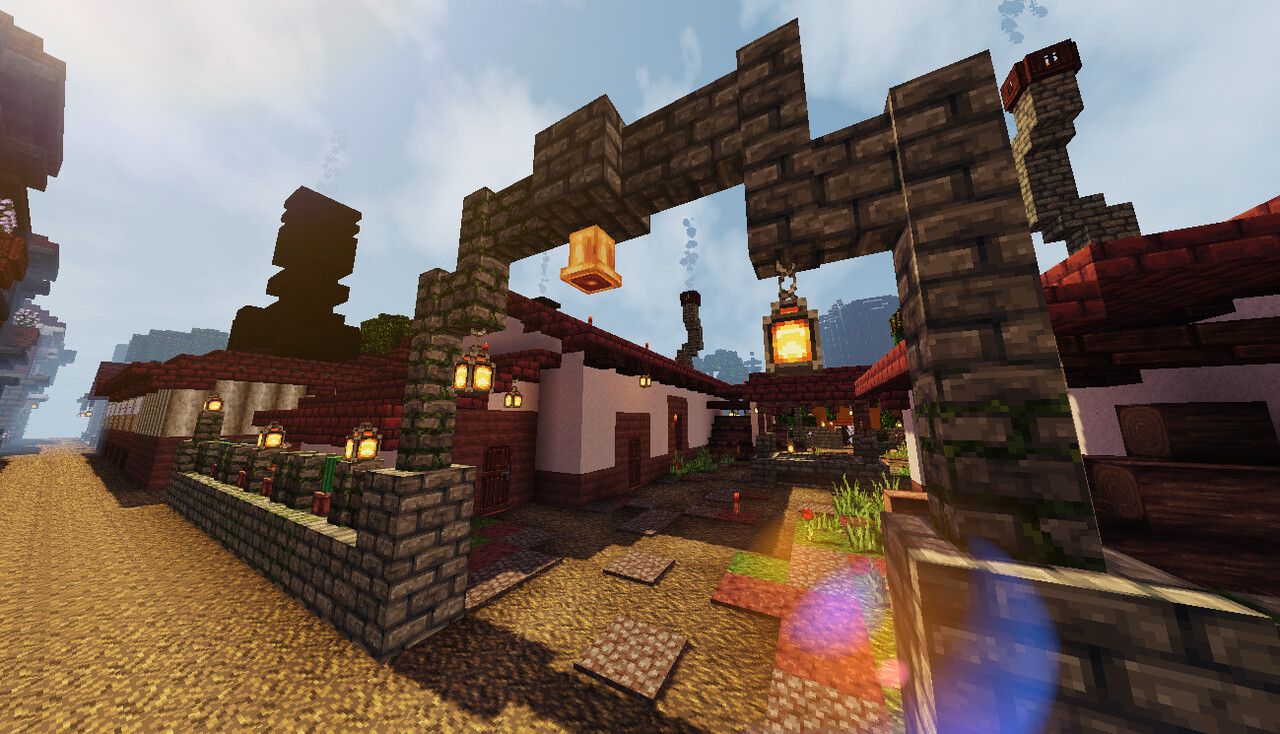 Pueblo mexicano/ mexican town Minecraft Map