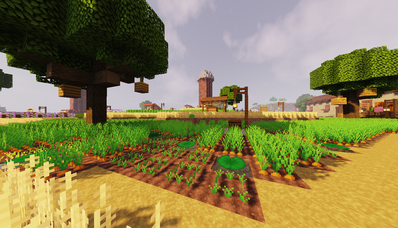 Pueblo mexicano/ mexican town Minecraft Map