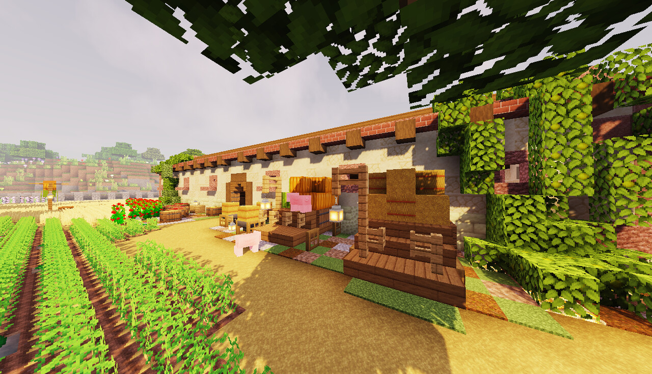 Pueblo mexicano/ mexican town Minecraft Map