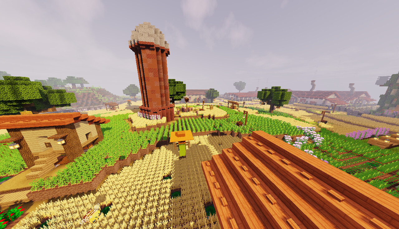 Pueblo mexicano/ mexican town Minecraft Map