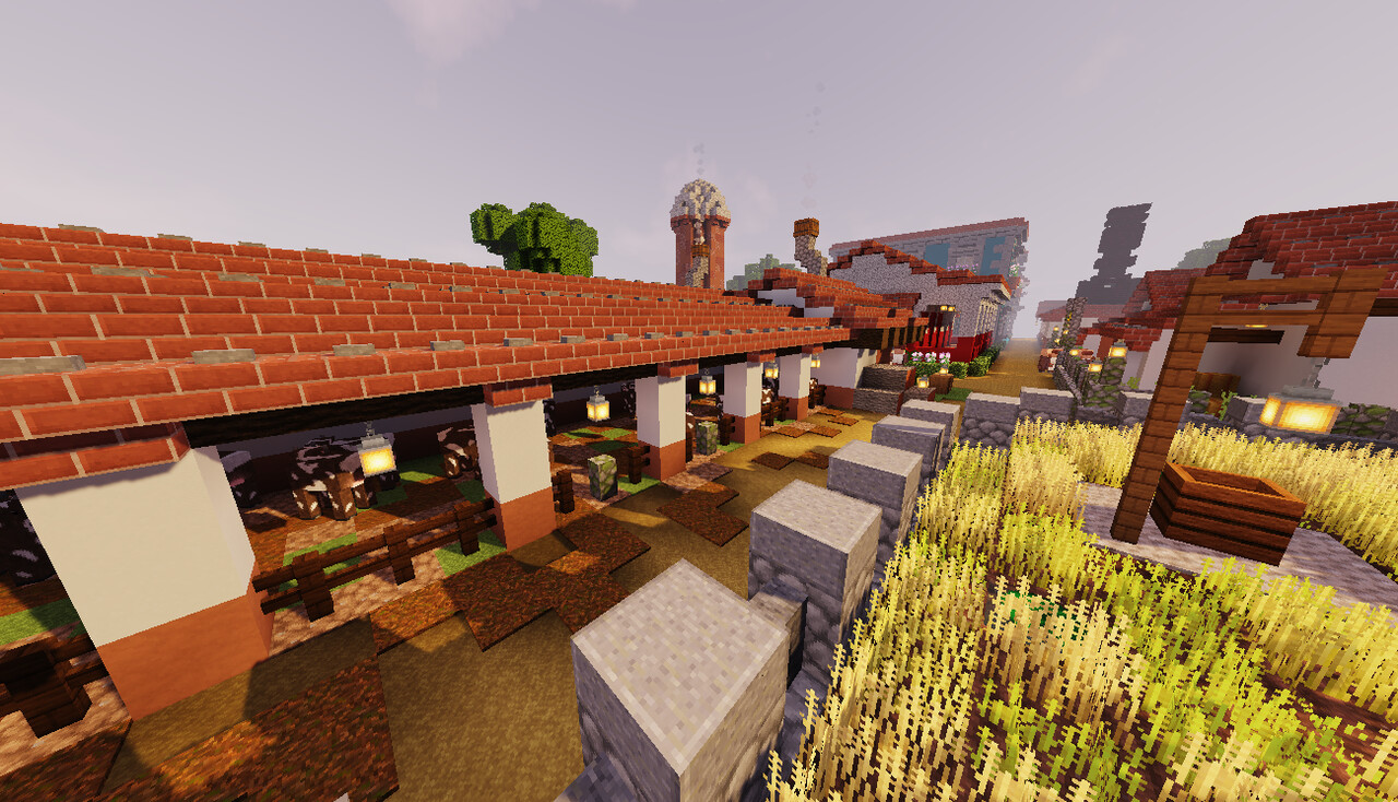 Pueblo mexicano/ mexican town Minecraft Map