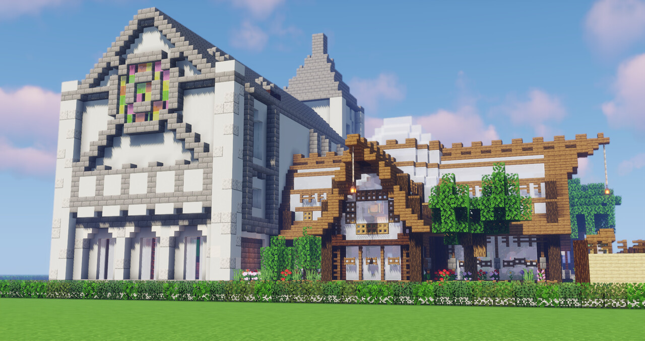 Remodeled Modern chapel/house Minecraft Map