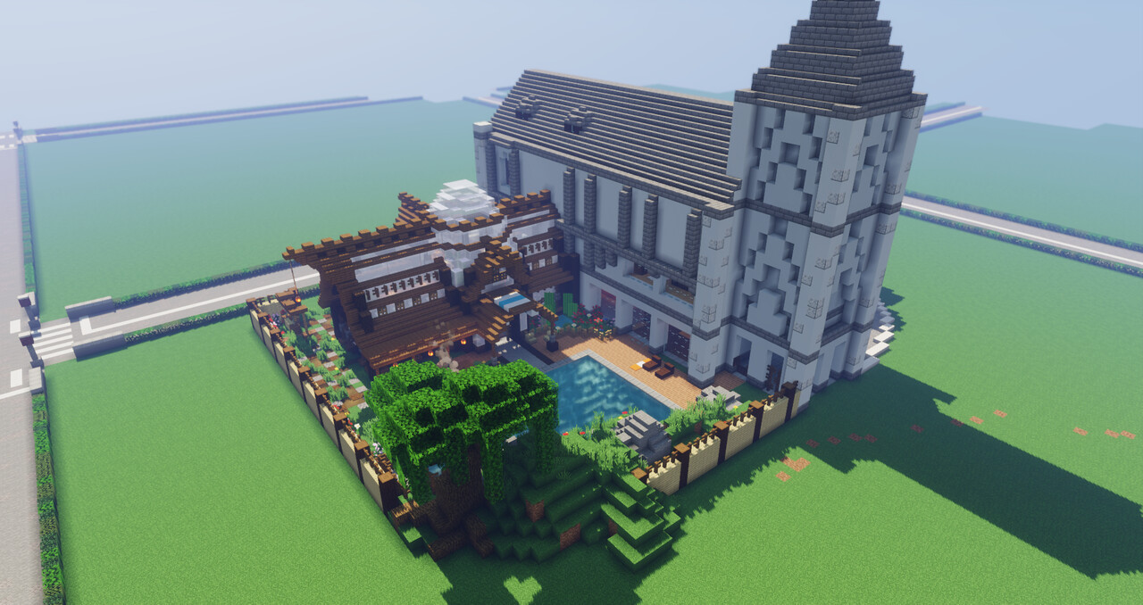 Remodeled Modern chapel/house Minecraft Map