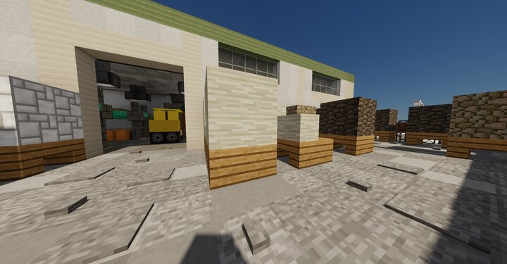 Freal estate building LLC warehouse Minecraft Map
