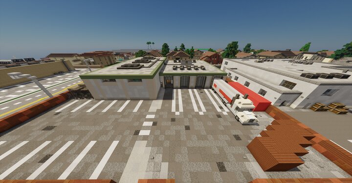 Freal estate building LLC warehouse Minecraft Map