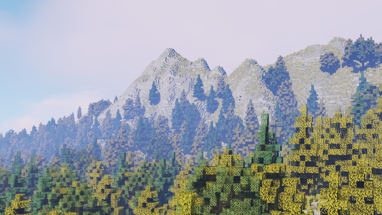 Mountain village (alps) Minecraft Map