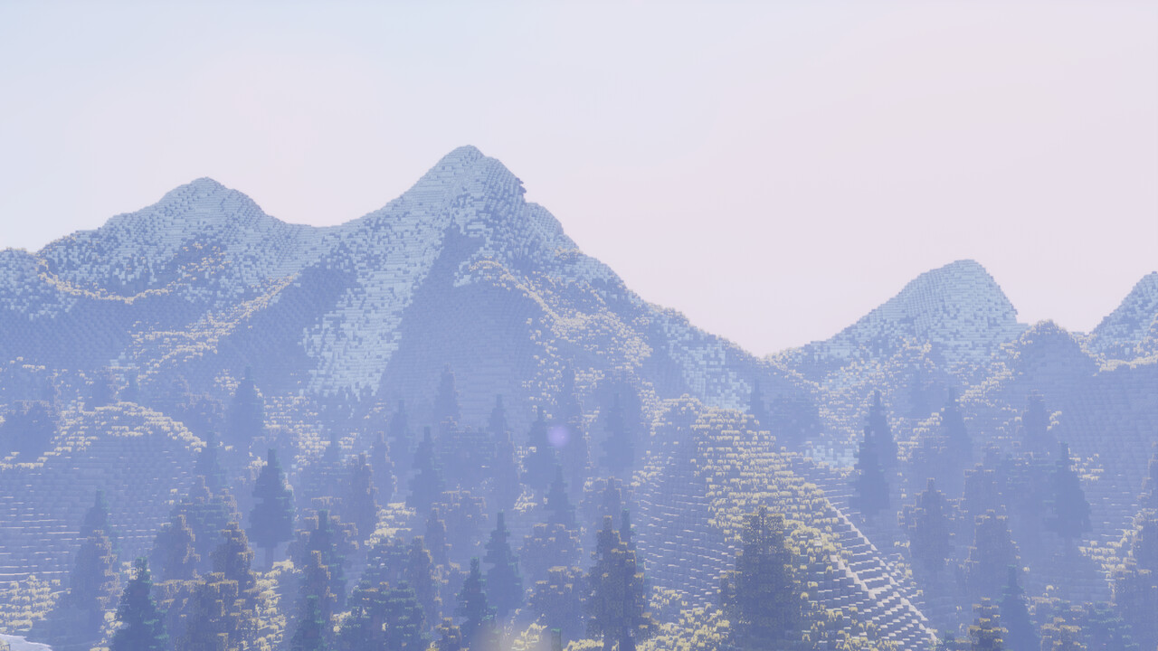 Mountain village (alps) Minecraft Map