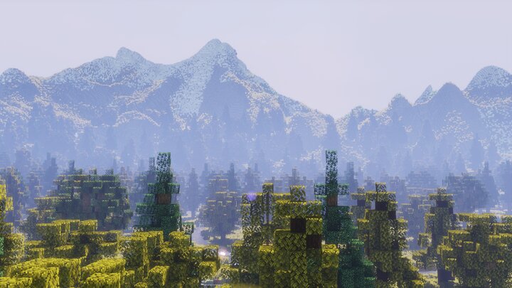Mountain village (alps) Minecraft Map