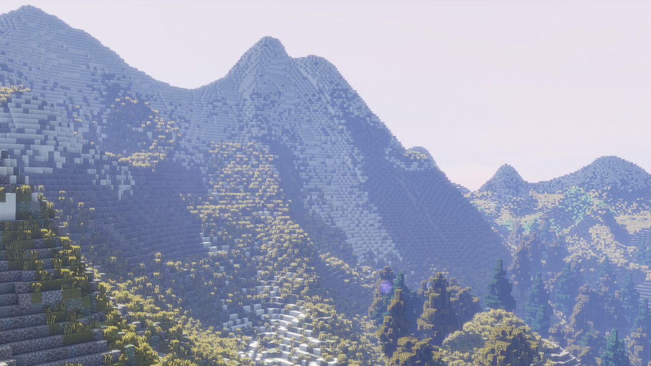 Mountain village (alps) Minecraft Map