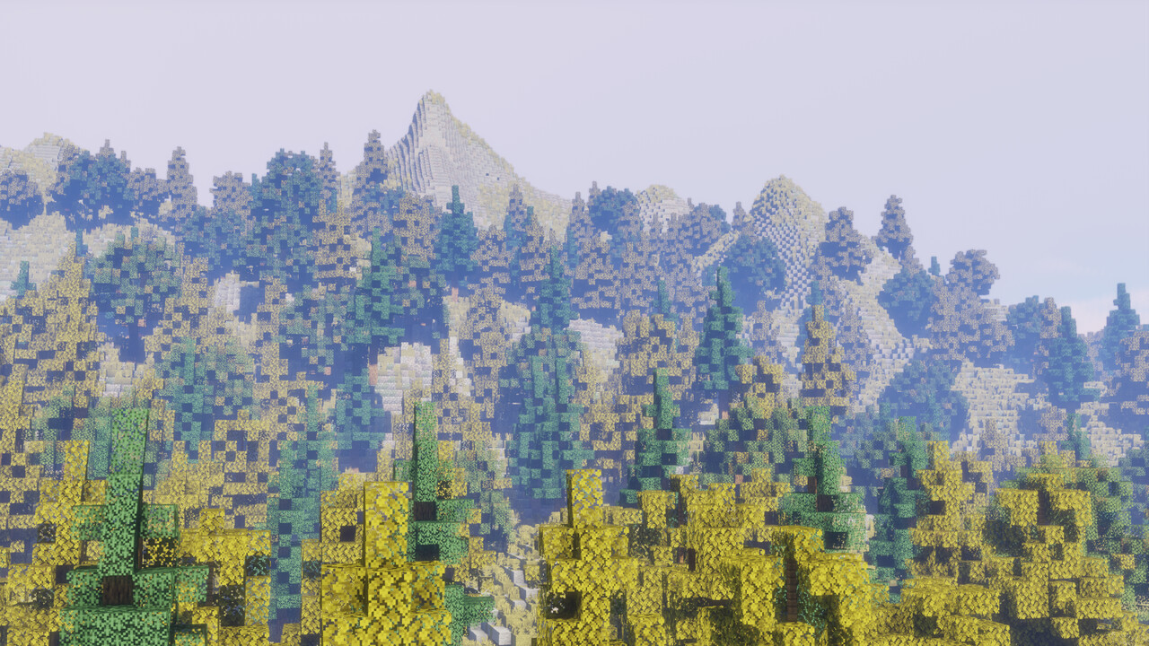 Mountain village (alps) Minecraft Map