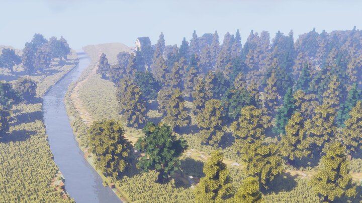 Mountain village (alps) Minecraft Map