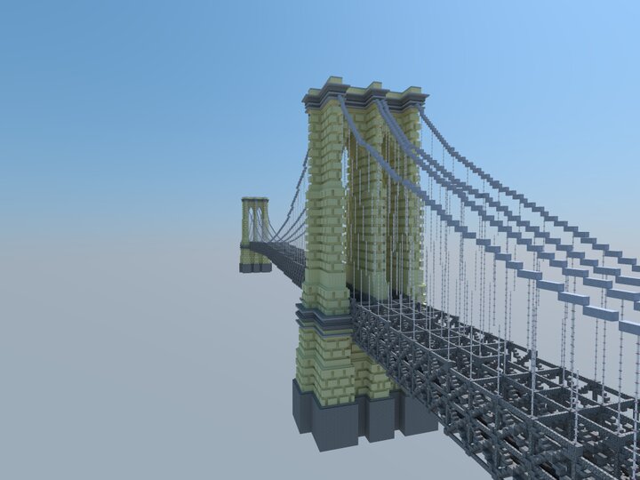 Brooklyn Bridge Minecraft Map