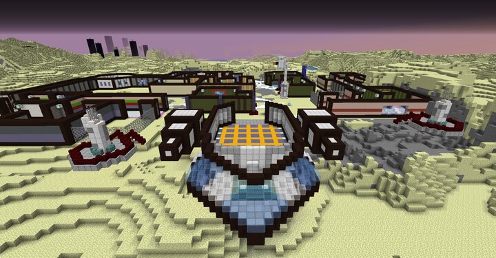 Among Us Polus Map by: Smiley Director Minecraft Map