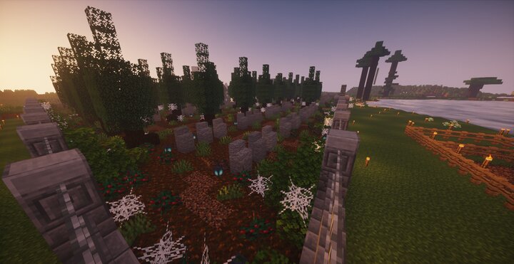 Scary Graveyard Minecraft Map
