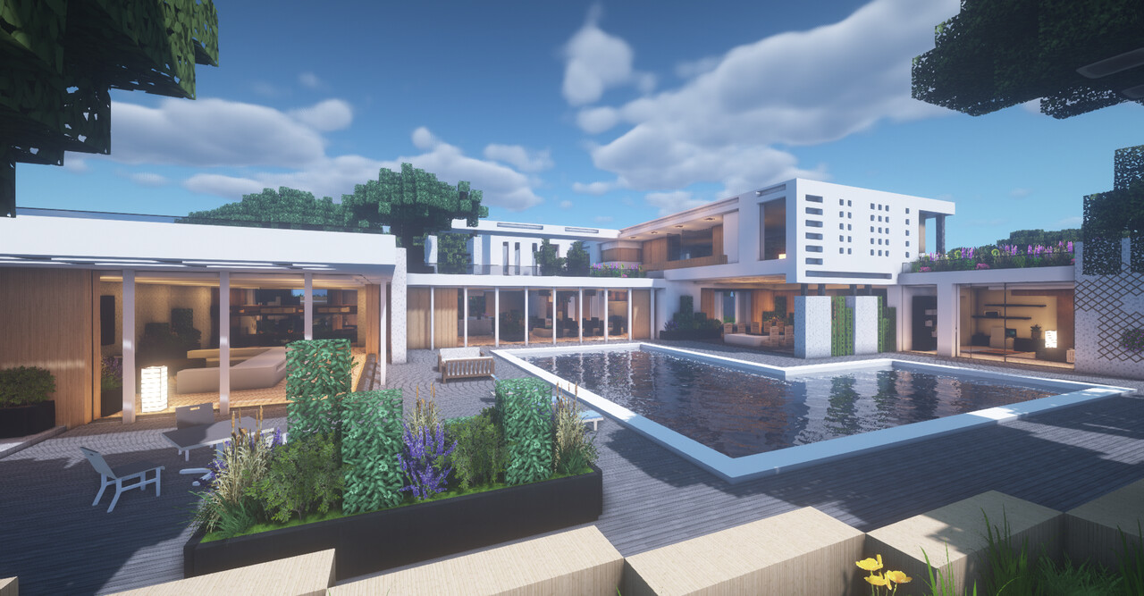 Modern Villa#1 Minecraft Map