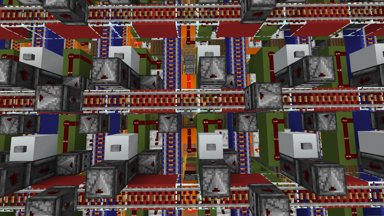 32 Colour Display Minecraft Map