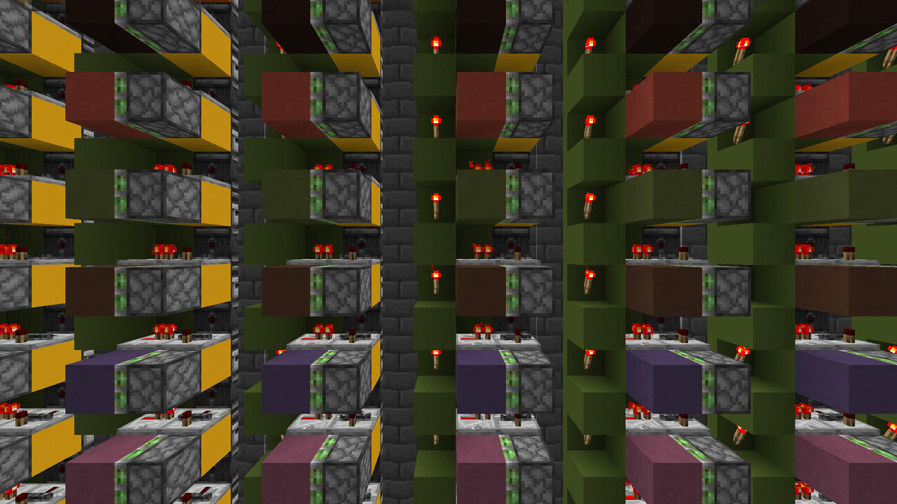 32 Colour Display Minecraft Map