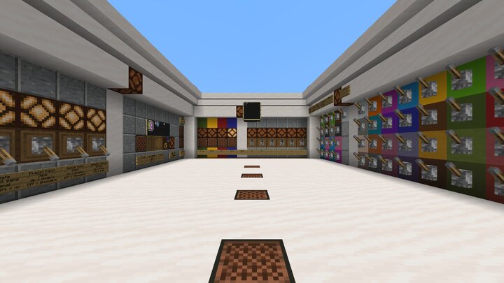 32 Colour Display Minecraft Map