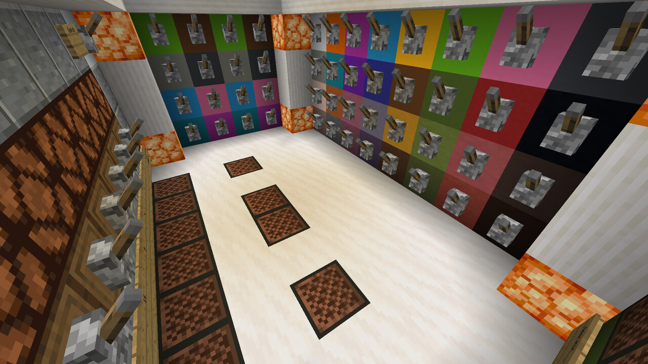 32 Colour Display Minecraft Map
