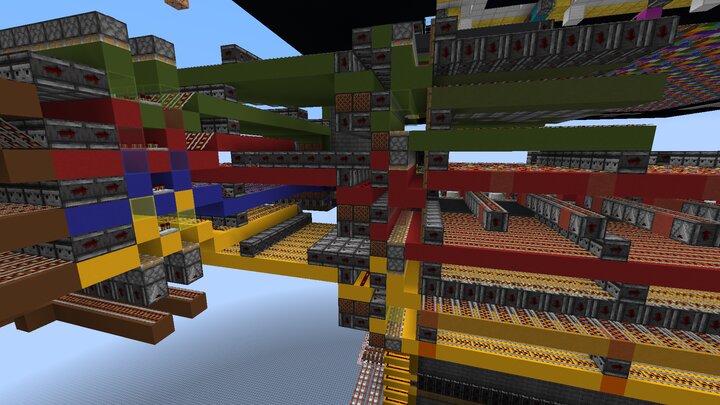 32 Colour Display Minecraft Map