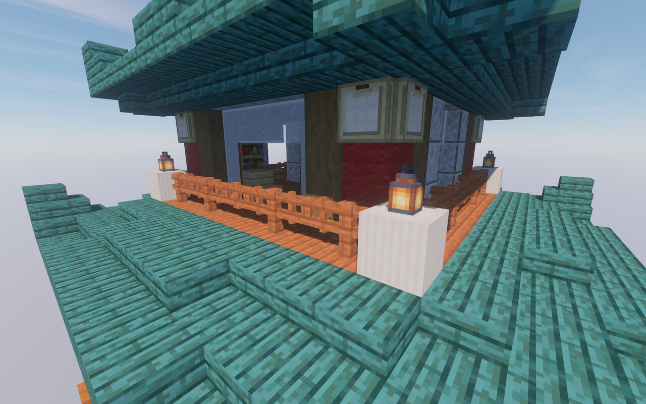 Japanese Temple/Tower Minecraft Map