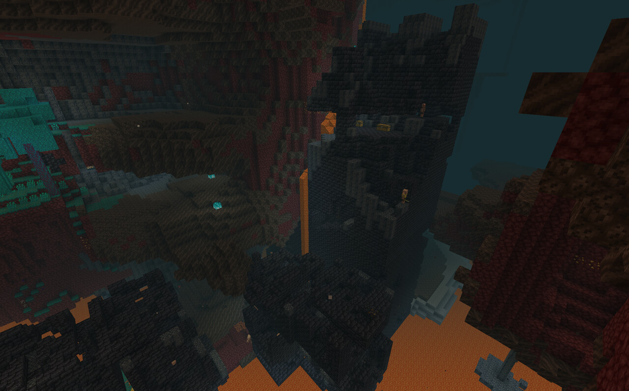 master_builder75's nether survival challenge Minecraft Map