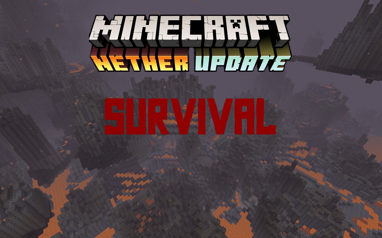 master_builder75's nether survival challenge Minecraft Map